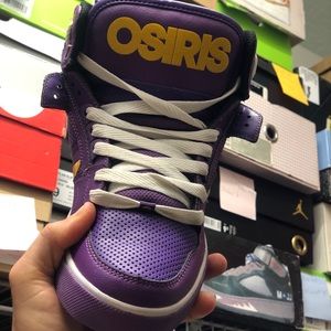 Osiris | Shoes | Osiris Purple 95 Vnds Rare Fat Tongue Old School Skate ...